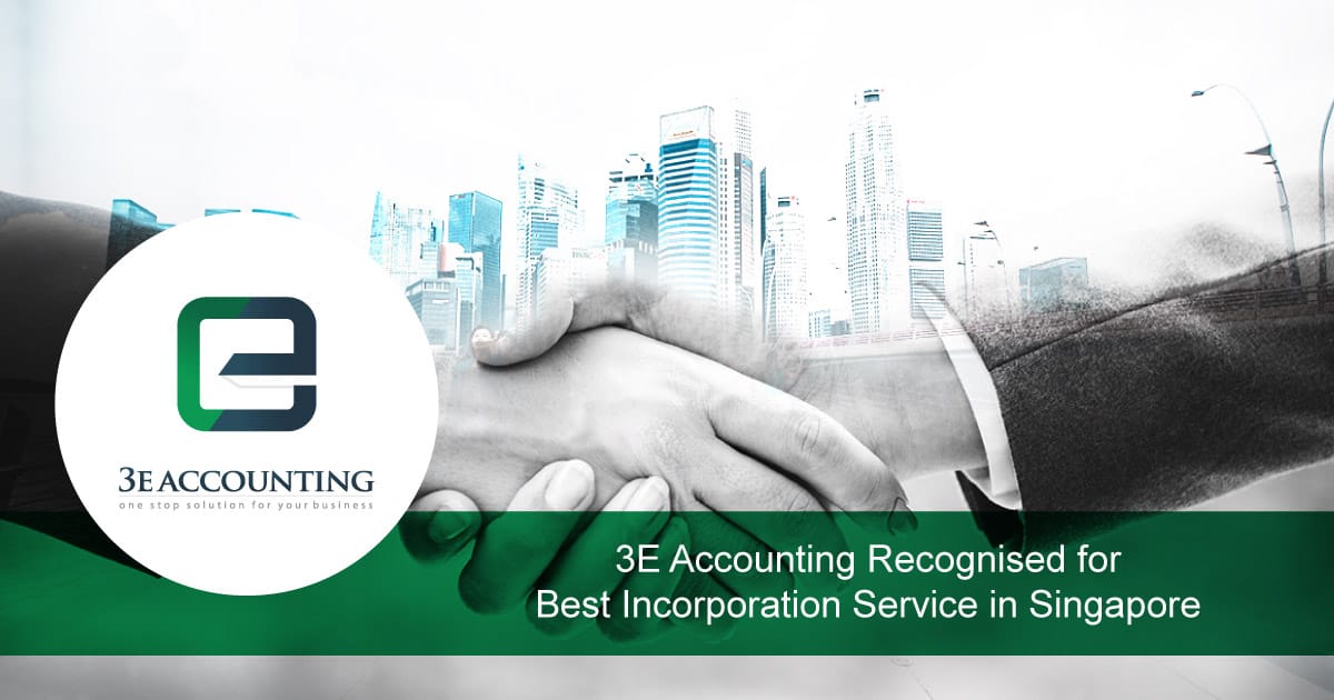 3E Accounting Selected for Best Incorporation Service in Singapore