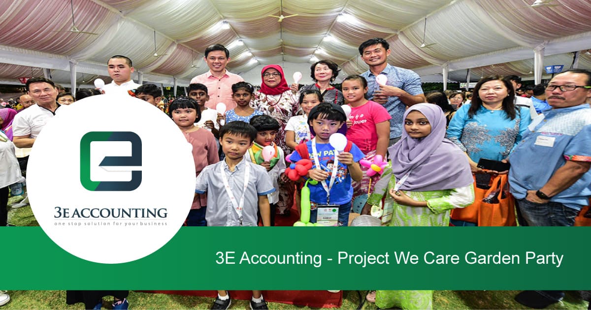 3E Accounting Supports Project We Care Garden Party At The Istana