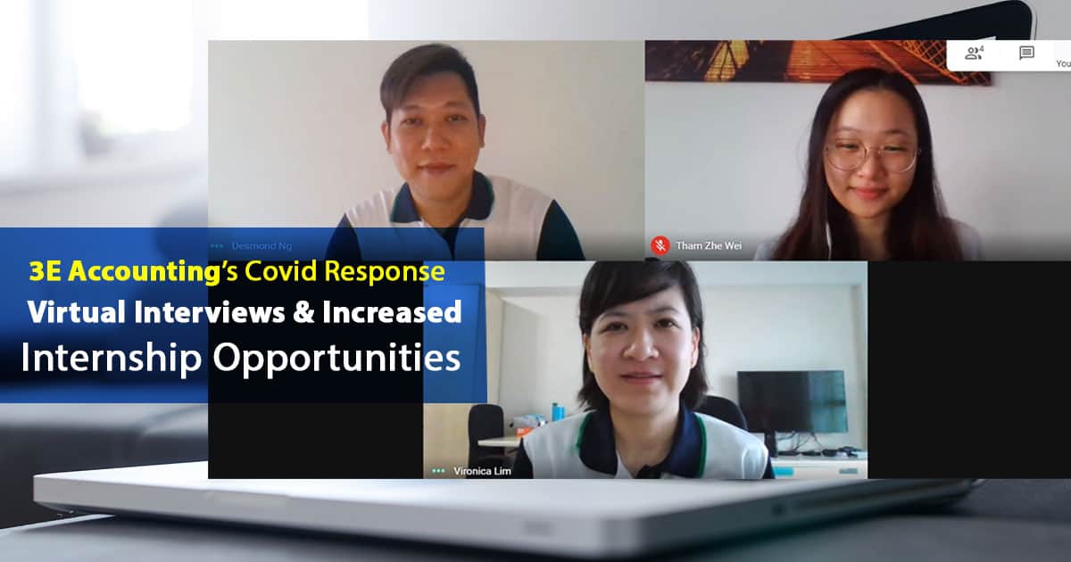 3E Accounting Virtual Interviews & Increased Internship Opportunities