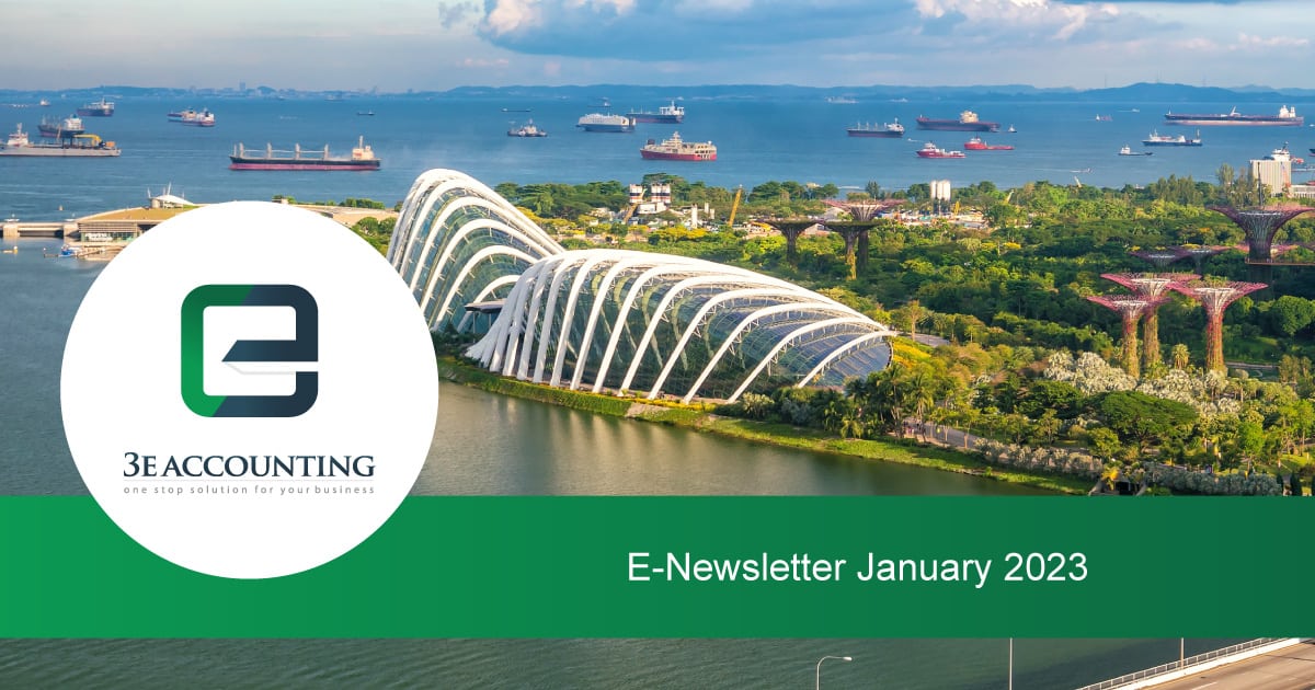 E-Newsletter January 2023 - 3E Accounting Singapore